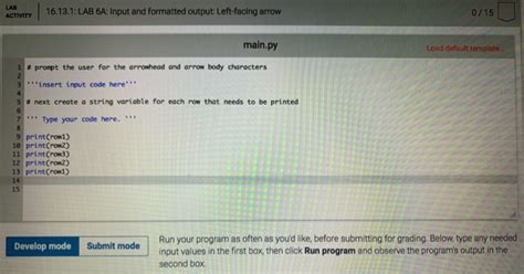 Solved 1613 Lab 6a Input And Formatted Output Left Facing