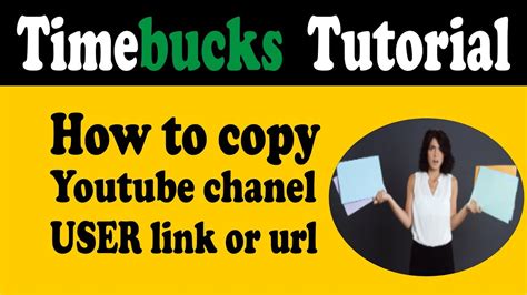 How To Copy Youtube Channel Link Copy Youtube Channel User Copy Youtube Username Link