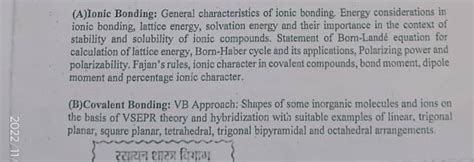 Aionic Bonding General Characteristics Of Ionic Bonding Energy Consid