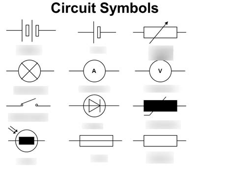 Circuit Diagram Questions Gcse