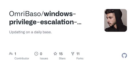 GitHub OmriBaso Windows Privilege Escalation Cheat Sheet Updating On A Daily Base