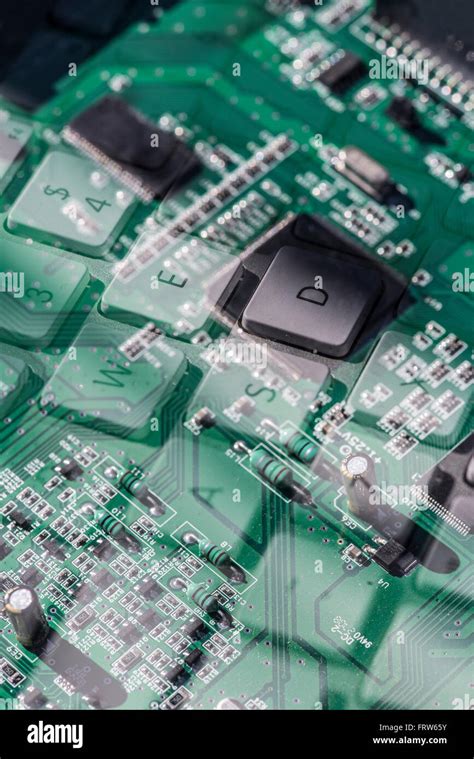 Keyboard Printed Circuit Board Hi Res Stock Photography And Images Alamy