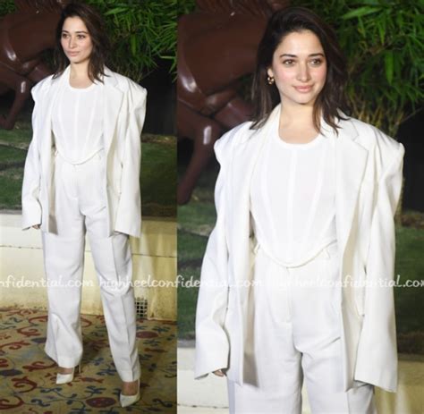Tamannaah Bhatia Vogue Forces Fashion Awards 2024 Deme High Heel