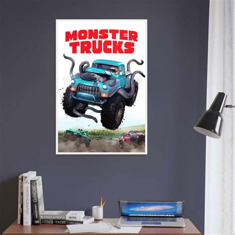 Monster Trucks 2016 Movie Poster Print Citiesbox