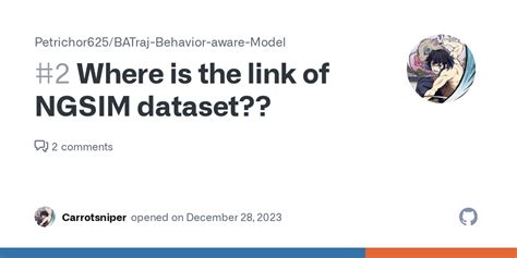 Where Is The Link Of NGSIM Dataset Issue 2 Petrichor625 BATraj Behavior Aware Model GitHub