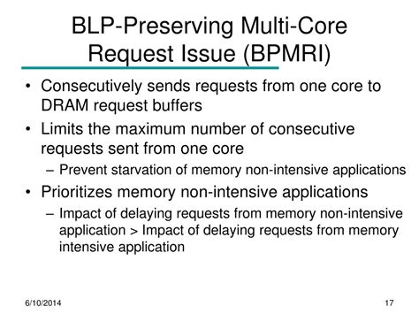 Ppt Improving Memory Bank Level Parallelism In The Presence Of Prefetching Powerpoint