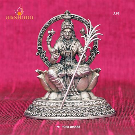 Lalitha Devi 2d Idol Akshara Silver