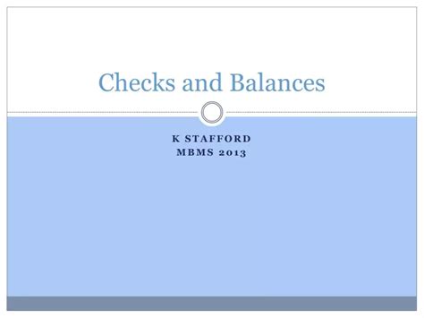 PPT Checks And Balances In Government PowerPoint Presentation Free Download ID 9402390