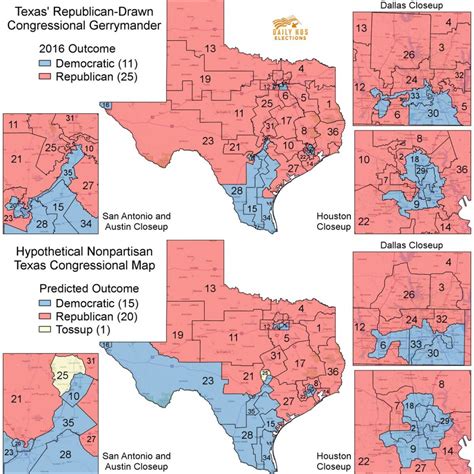 Texas Congressional Map Printable Maps