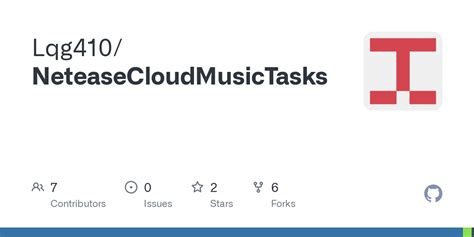 GitHub Lqg NeteaseCloudMusicTasks