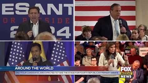 Four Candidates Qualified To Participate In Fourth Gop Debate Wfxb