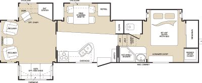 2007 Keystone Montana 3500rl Floorplan