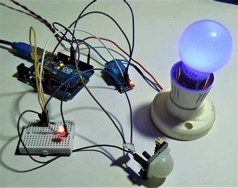Home Security System Using Arduino Pir Motion Sensor Security System