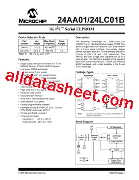 AA T I OT Datasheet PDF Microchip Technology