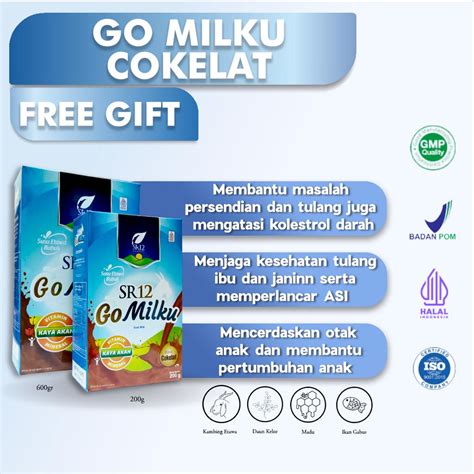 Jual Susu Coklat Penggemuk Badan Penambah Berat Badan Dan Penambah Nafsu Makan Gomilku Coklat