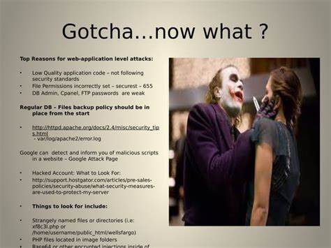 Web Application Security Ppt