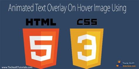 Animated Text Overlay Image Hover Effects Using Css3 And Html5 Html
