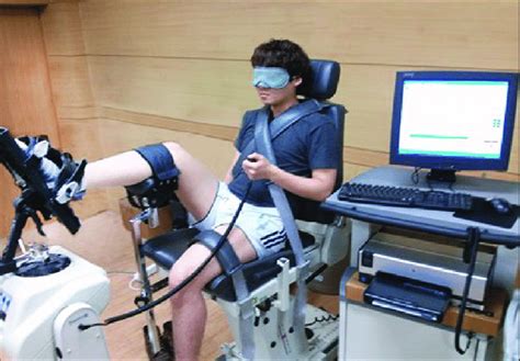 Measurement Of Joint Position Sense On Ankle Biodex System 4pro Download Scientific Diagram