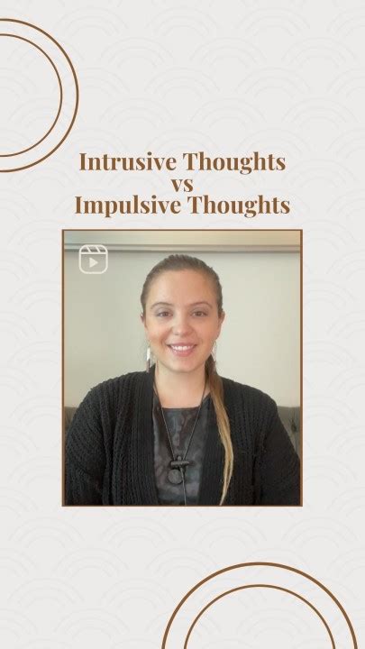 The Psychology Group Fort Lauderdale On Linkedin Intrusive Thoughts Vs Impulsive Thoughts