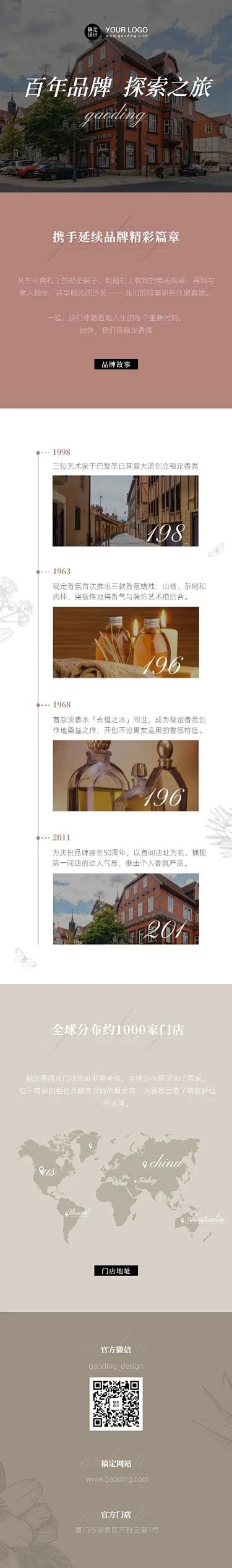 品牌发展历程时间表产品介绍地图 花瓣网