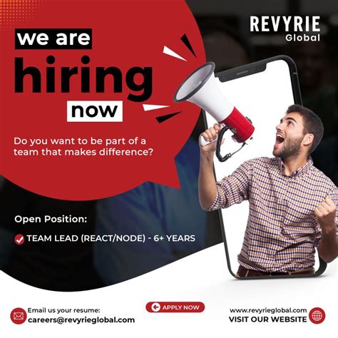 revyrie global on linkedin opportunity hiringalert teamlead reactjs nodejs itjobs…