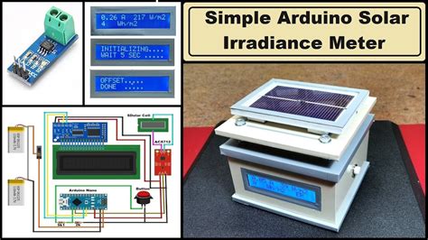 Simple Arduino Solar Radiation Meter For Solar Panels Youtube