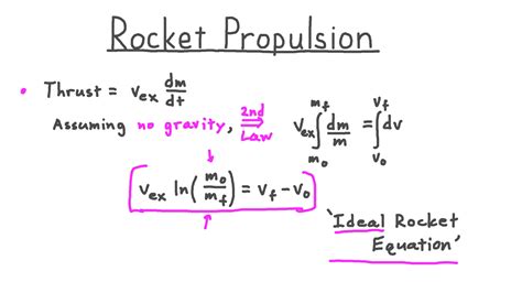 How To Calculate Thrust Force Thrust Is The Effect Of Pressure Or Force On An Object