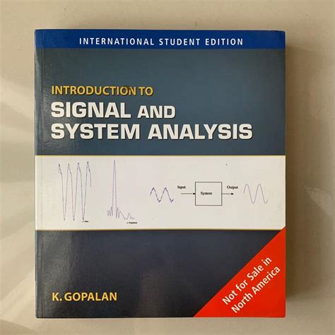 Introduction To Signal System And Analysis Hobbies And Toys Books And Magazines Textbooks On