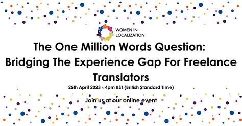 The One Million Words Question Bridging The Gap For Freelance