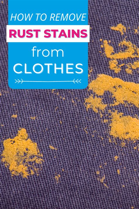 How To Remove Rust Stains 13 Simple Methods Artofit