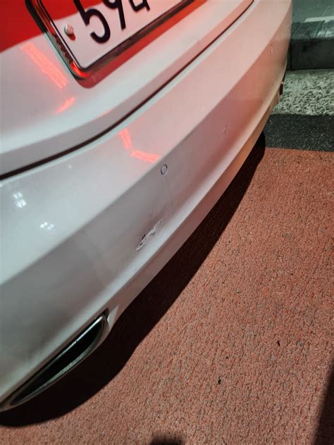 블라인드 자동차 그랜저 Hg 뒷범퍼 수리 25 합의