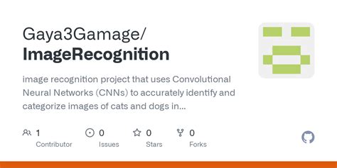 Github Gaya3gamageimagerecognition Image Recognition Project That
