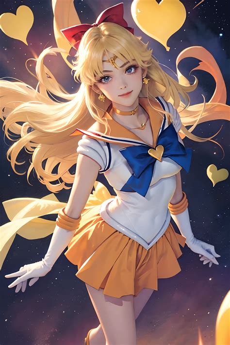 Sailor Girl With Long Blonde Hair And A Sailor Outfit Seaart Ai