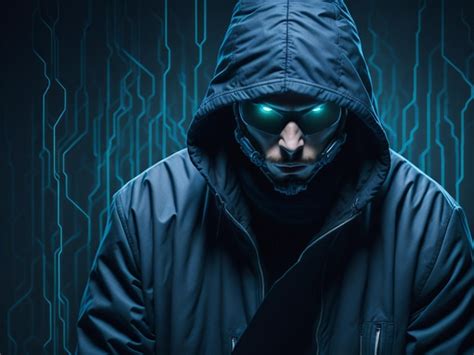 Premium Ai Image Cyber Security Hacker