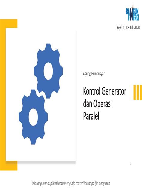 Generator Parallel Operation Pdf