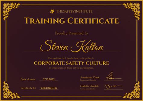 Customize Elegant Formal Certificate Templates Download In Word And Figma