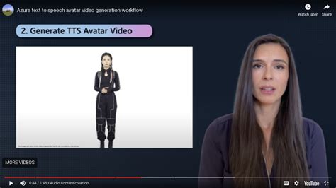 Microsoft Presenta Su Nueva Ia Generativa De Avatares Azure Ai Text To Speech Avatar Fndb