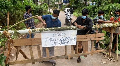 Nipah Virus In Kerala 9 Panchayats In Kozhikode District Declared Containment Zones As Contact