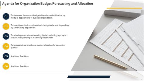 Organization Budget Forecasting And Allocation Powerpoint Presentation