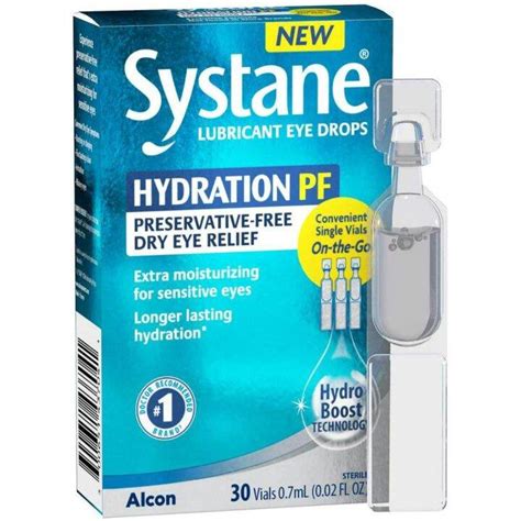 Systane Hydration Pf Preservative Free Dry Eye Relief Lubricant Eye