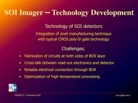 Ppt Monolithic Silicon Pixel Detectors I N Soi Technology Powerpoint Presentation Id4901641