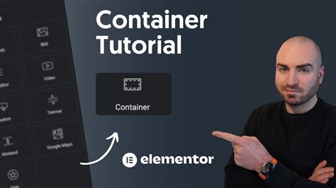 Elementor Container Tutorial De Step By Step Tutorial Youtube