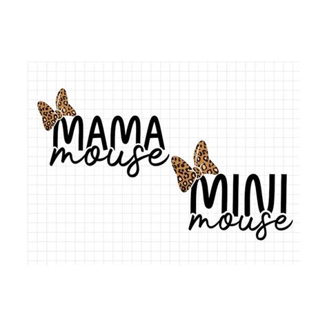 Bundle Mama Mouse Mini Mouse Svg Mothers Day Svg Happy Mo Inspire Uplift