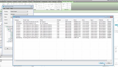 Workest Reporting With Ideate Explorer For Revit