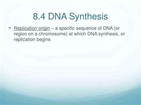 PPT DNA Synthesis PowerPoint Presentation Free Download ID