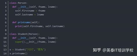 一篇文章带你搞懂python中的类 知乎