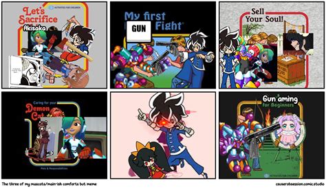 The Three Of My Mascotsmain Ish Comforts But Meme Comic Studio