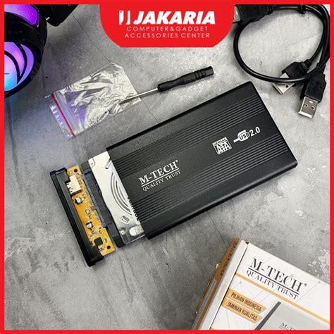 Jual Casing Hard Disk External Sata Usb M Tech Hdd Ssd Enclosure Kota Bandung