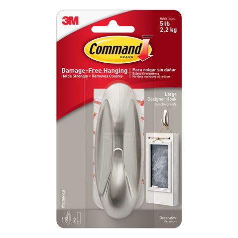 3m Command Large Metal Designer Hooks 4 18 In L 1 Pk Ace Hardware