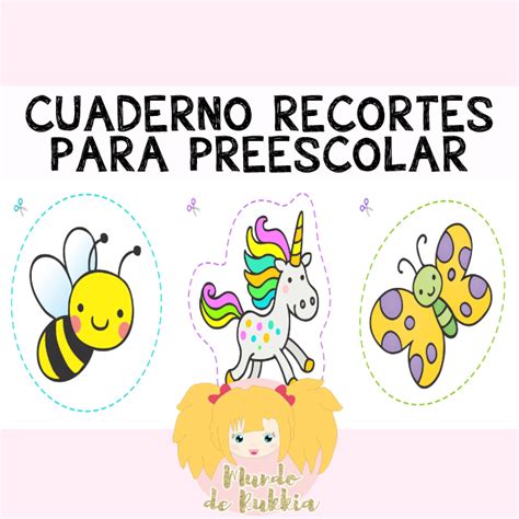 Cuaderno Recortes Preescolar Parte 2